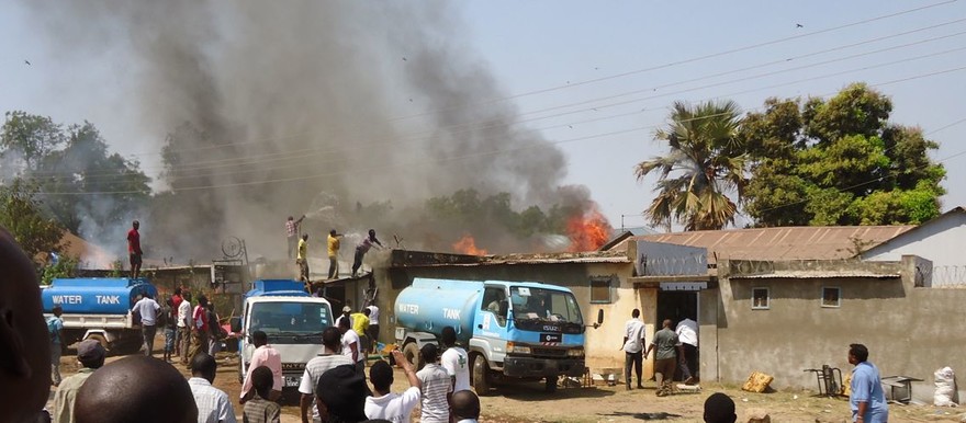 Juba restaurant burns down in fire | Radio Tamazuj