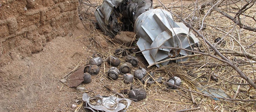 Unexploded cluster bombs dropped in Tabanya, South Kordofan | Radio Tamazuj