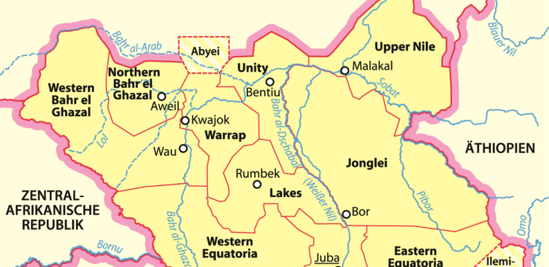 New states in South Sudan including Abyei administrative area | Radio ...