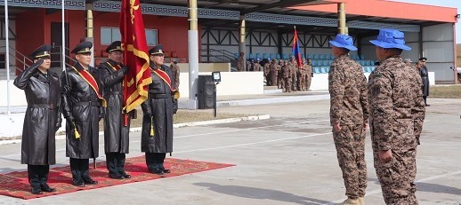 Mongolian peacekeeping troops flagged off to South Sudan | Radio Tamazuj