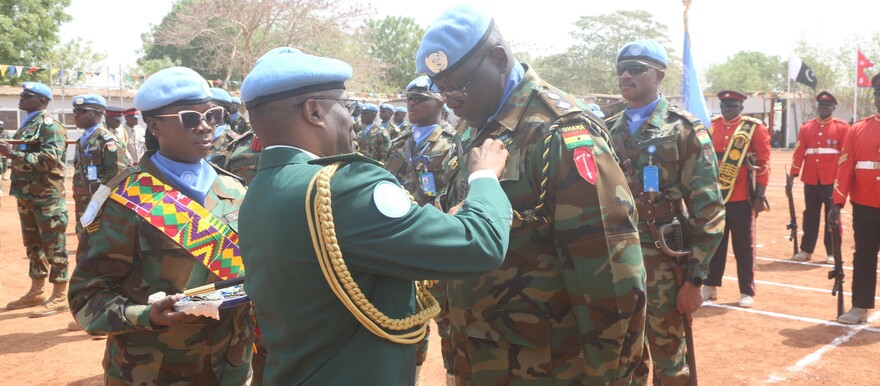 Ghanian peacekeepers in Abyei receive prestigious UN medals | Radio Tamazuj