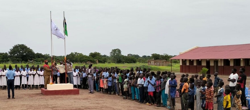 UNMISS hands over renovated school to Jur River County | Radio Tamazuj