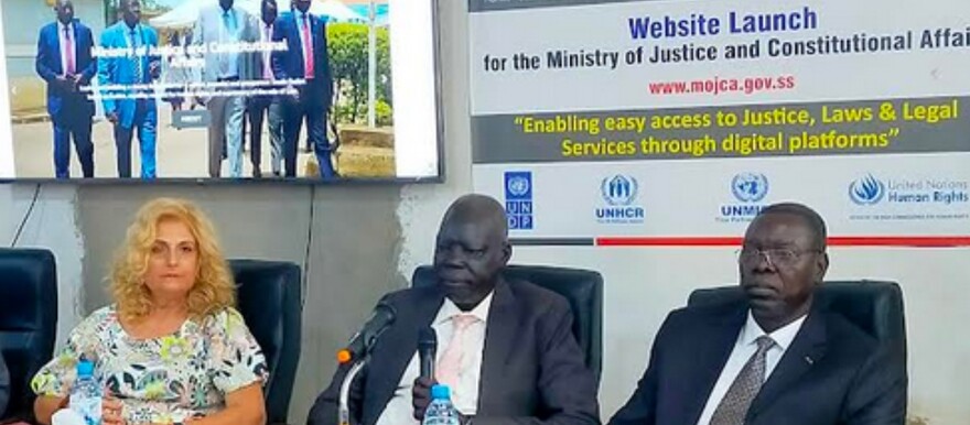 Justice Ministry launches new official website | Radio Tamazuj